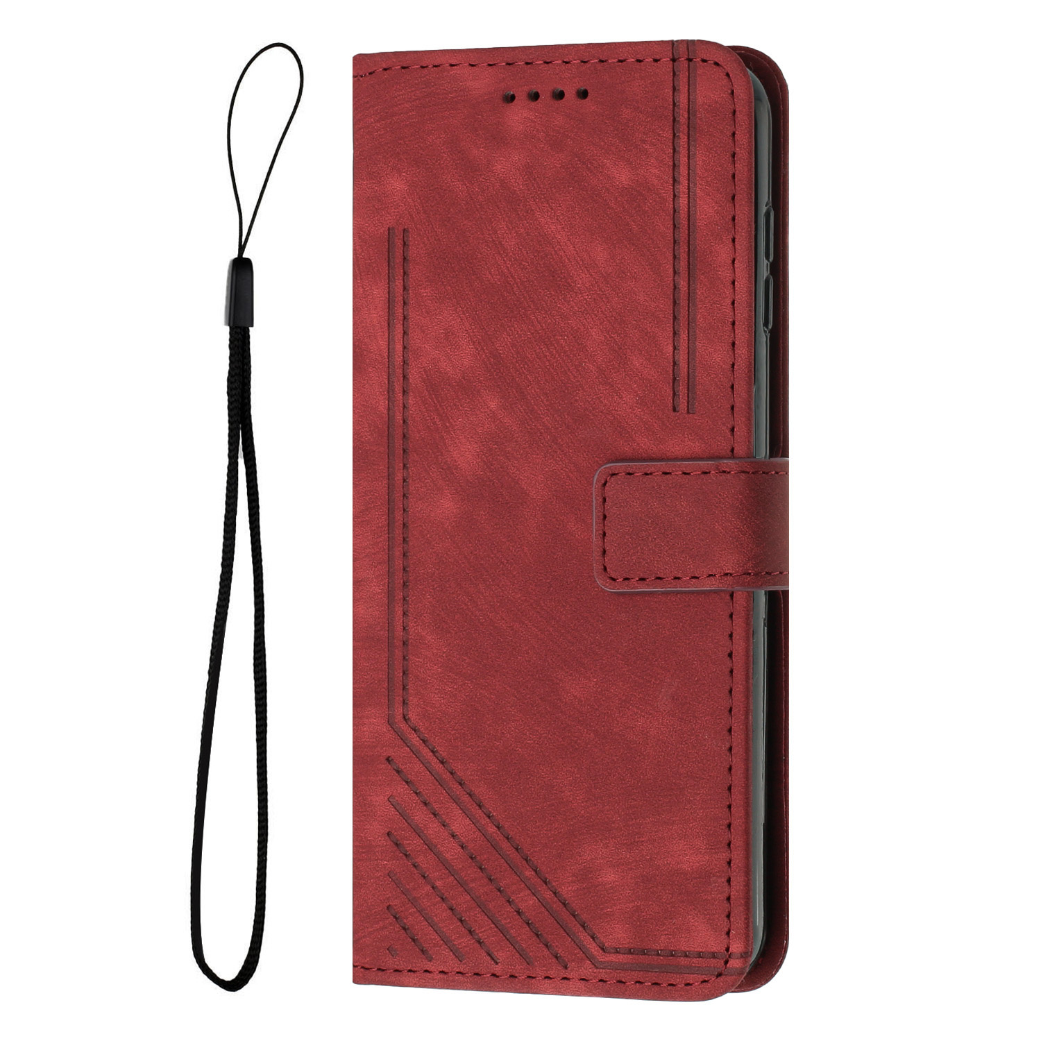 Phone Case for infinix Note 30 4G - PU Leather Case - Card Slot Design ...