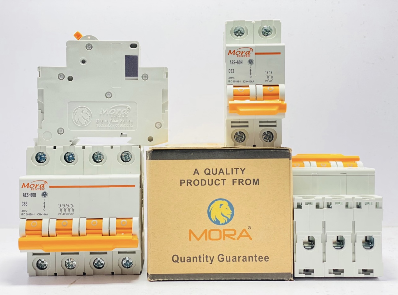 MORA Miniature AC Circuit Breaker |MORA Safety Breaker | 1 Pole | 2 Pole | 3 Pole | 4 Pole | 6A ...