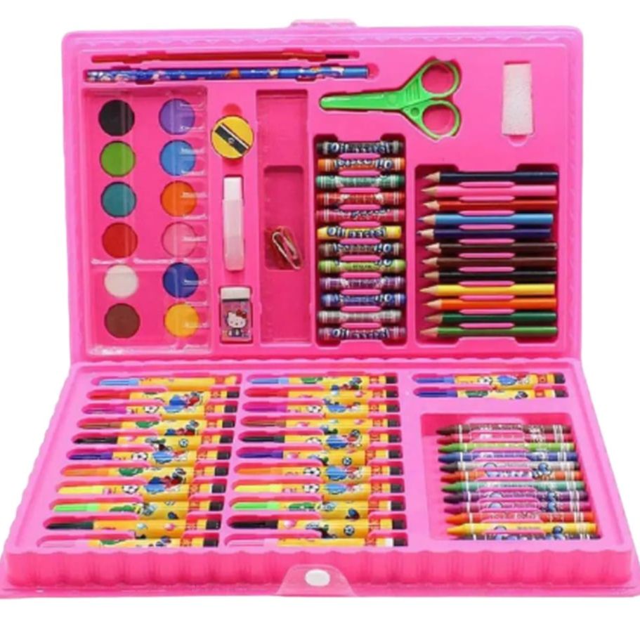 42 | 68 | 86|150 PCS Colouring Kit / Set With Button Box Best Quality ...