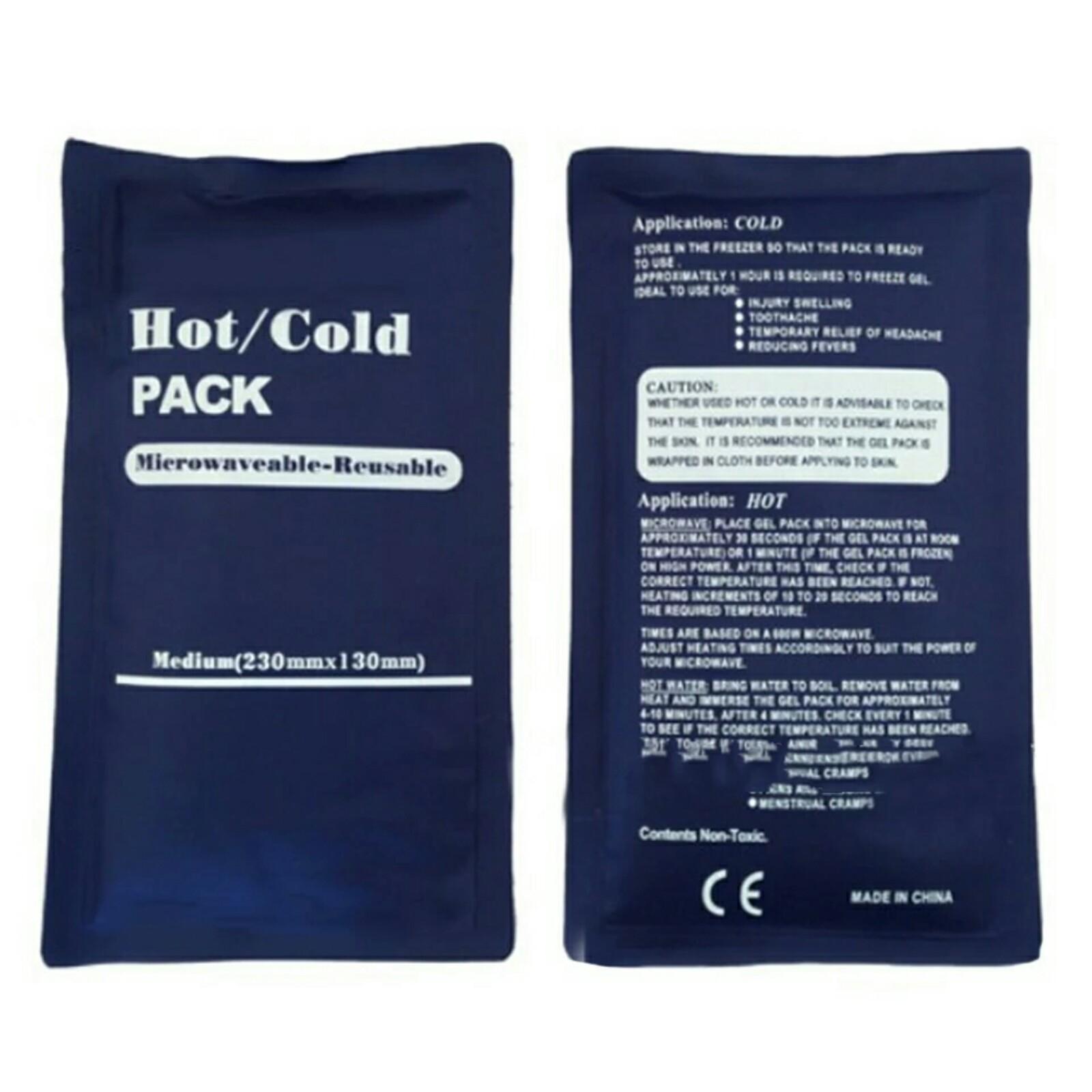 Hot and Cold Pack Reuse-able Microwaveable - ice gel pack | Daraz.pk