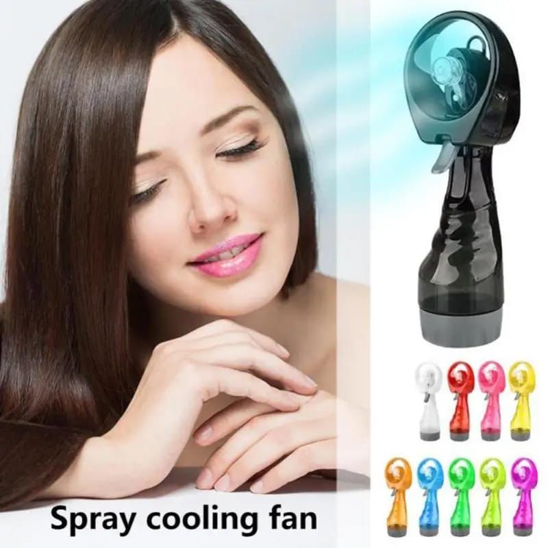 Portable Handheld Water Misting Fan- water spray fan-Misting Fan- for ...