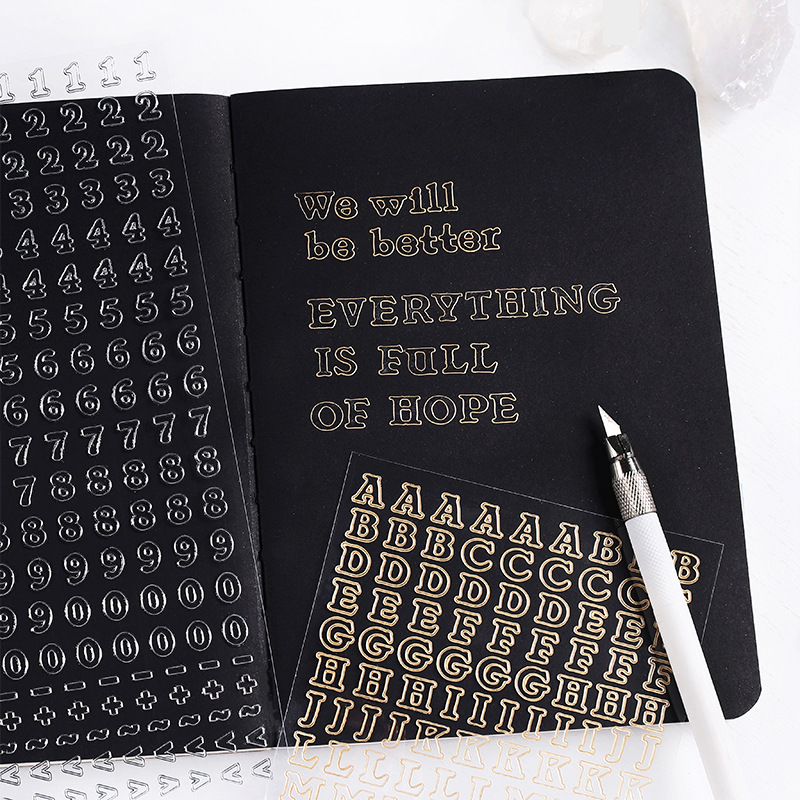 RHS Online 1PCS Magic Letter Series Transparent English Alphabet PET ...