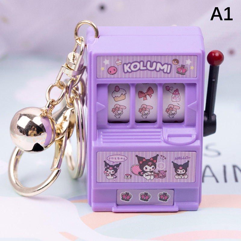 Cartoon Keychain Fruit Machine Slot Machine Keychain Suitcase Jewelry ...