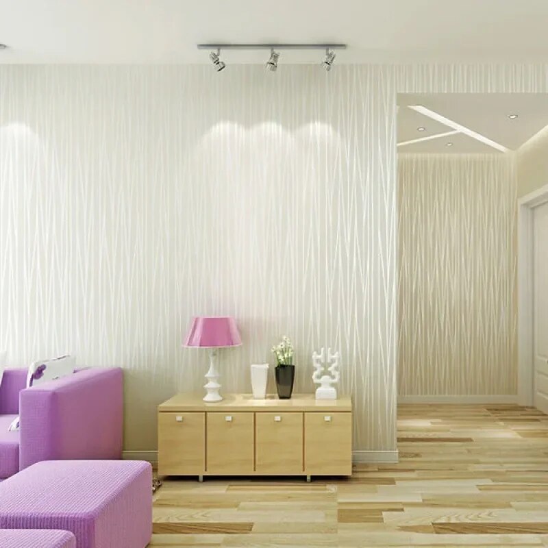 Modern Minimalist Plain Non-Self-adhesive Non-woven Wallpaper for ...