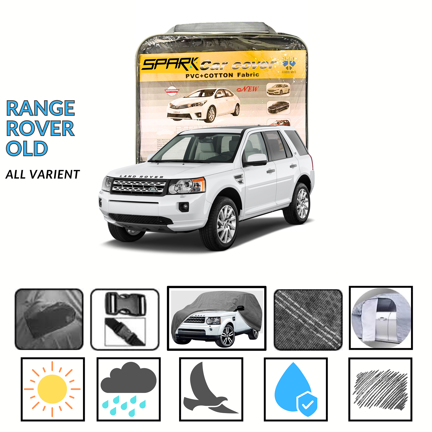 LAND ROVER Top Cover | High Quality Water Proof Custom Size Top Cover ...