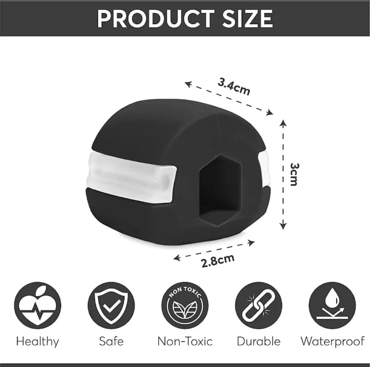 Jawline Exerciser Ball Jawline Shaper chew for men & women reduce ...