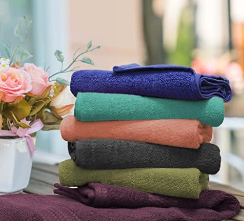Pack of 6 - Beautiful Small Towels 12*12 Size For Bath | Daraz.pk