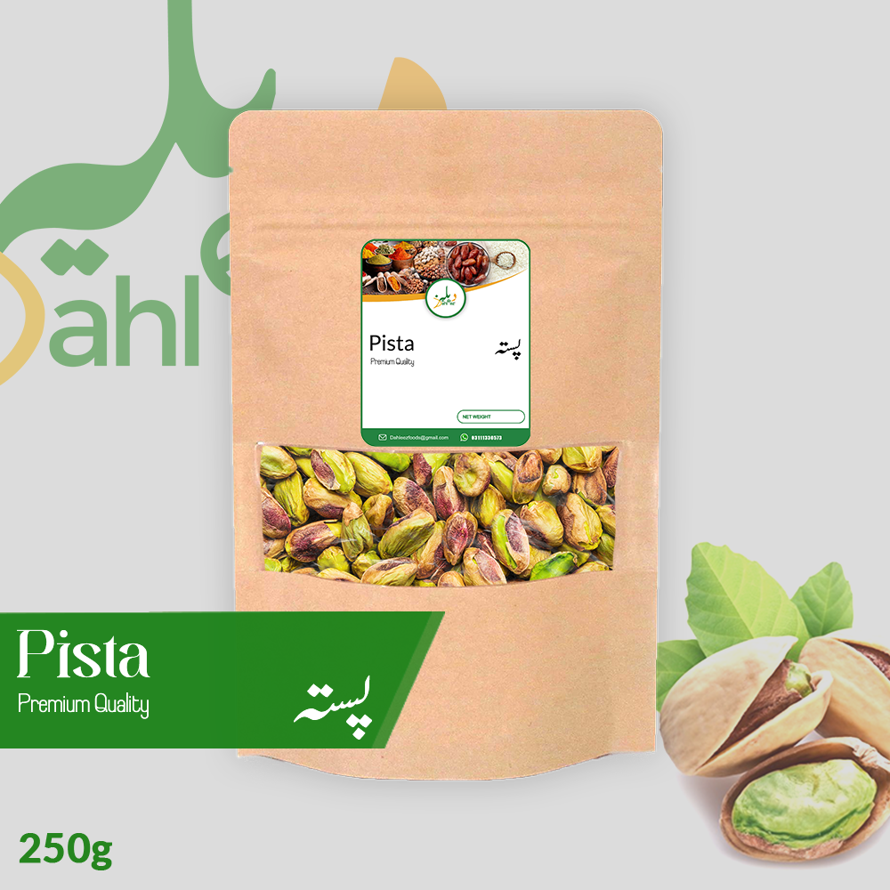 DAHLEEZ - Pistachio Without Shell (Pista Giri) 250 Gram | Daraz.pk