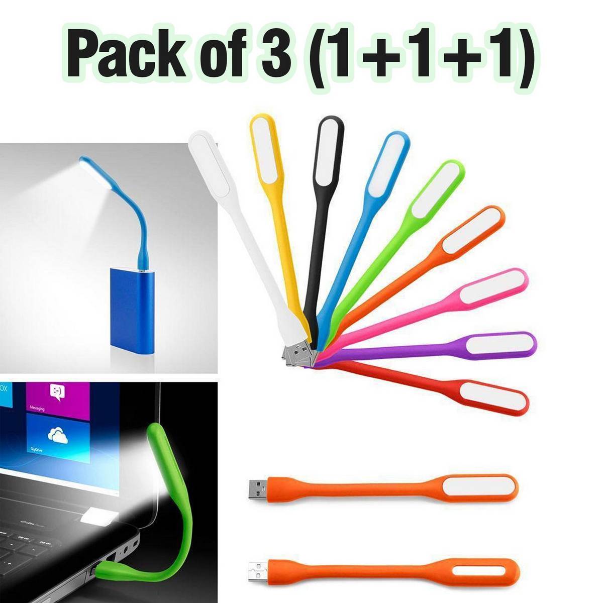 USB LED Keyboard Light For Laptops And Power Banks Blue: Buy Online At ...