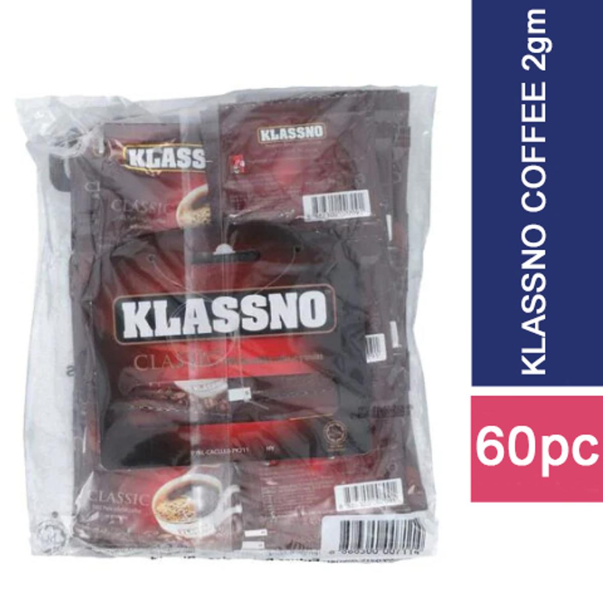 Klassno Coffee Classic Soluble 1.5g (60 Sachet) (Imported) | Daraz.pk