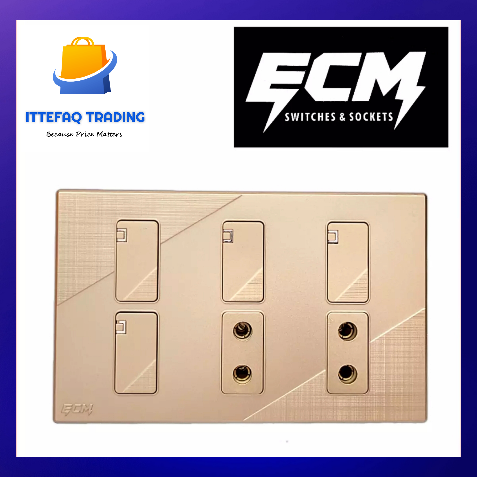 4 Switches+2 Sockets Electric China Fitting Sheet China Switch Board ...