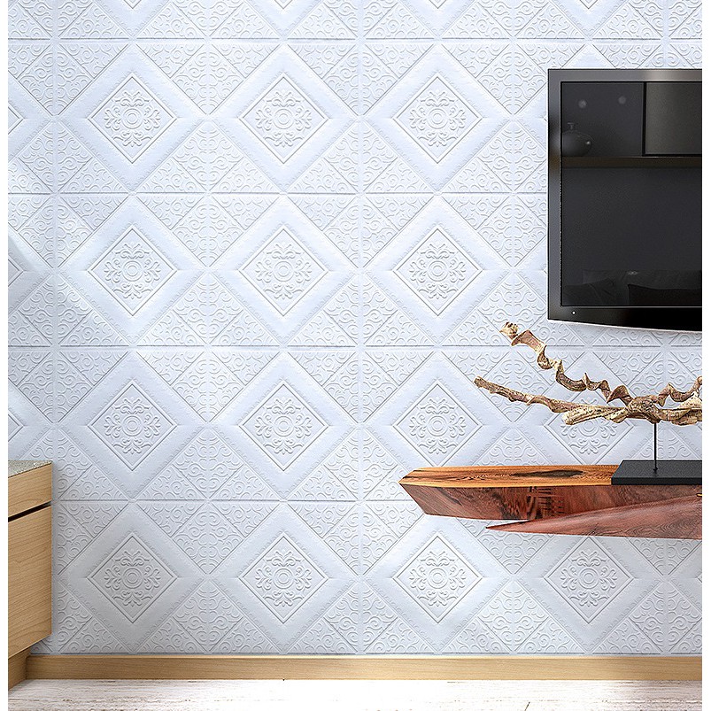 Promo wall paper dinding ceiling sticker wallpaper design wall decor ...