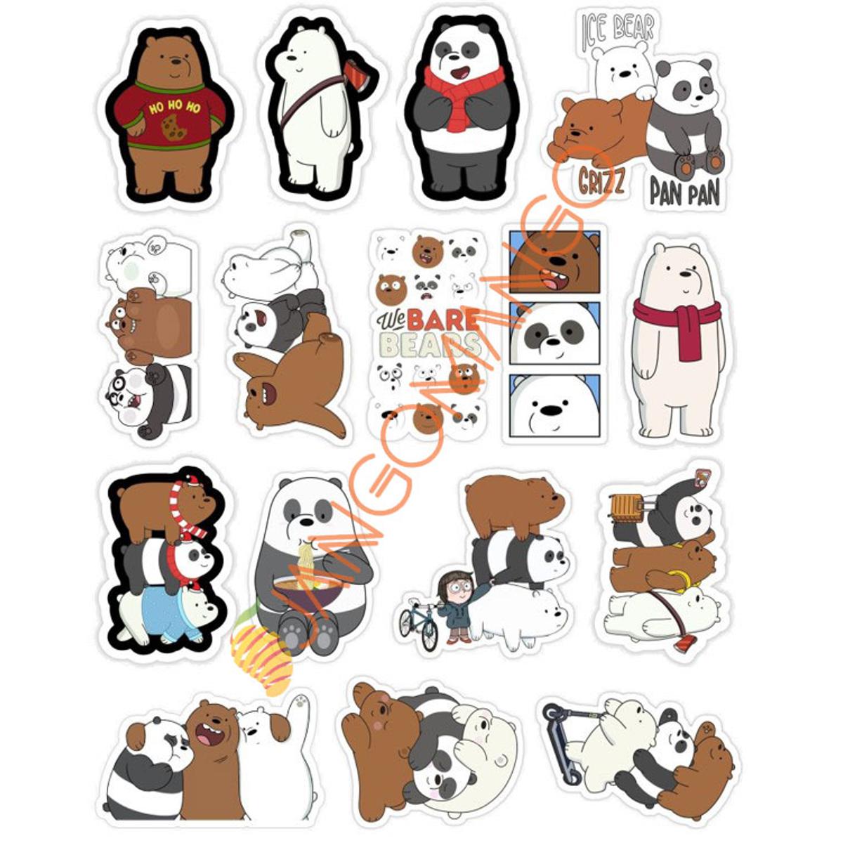 Ice Bear Stickers For Sale We Bare Bears Wallpapers, We, 59% OFF