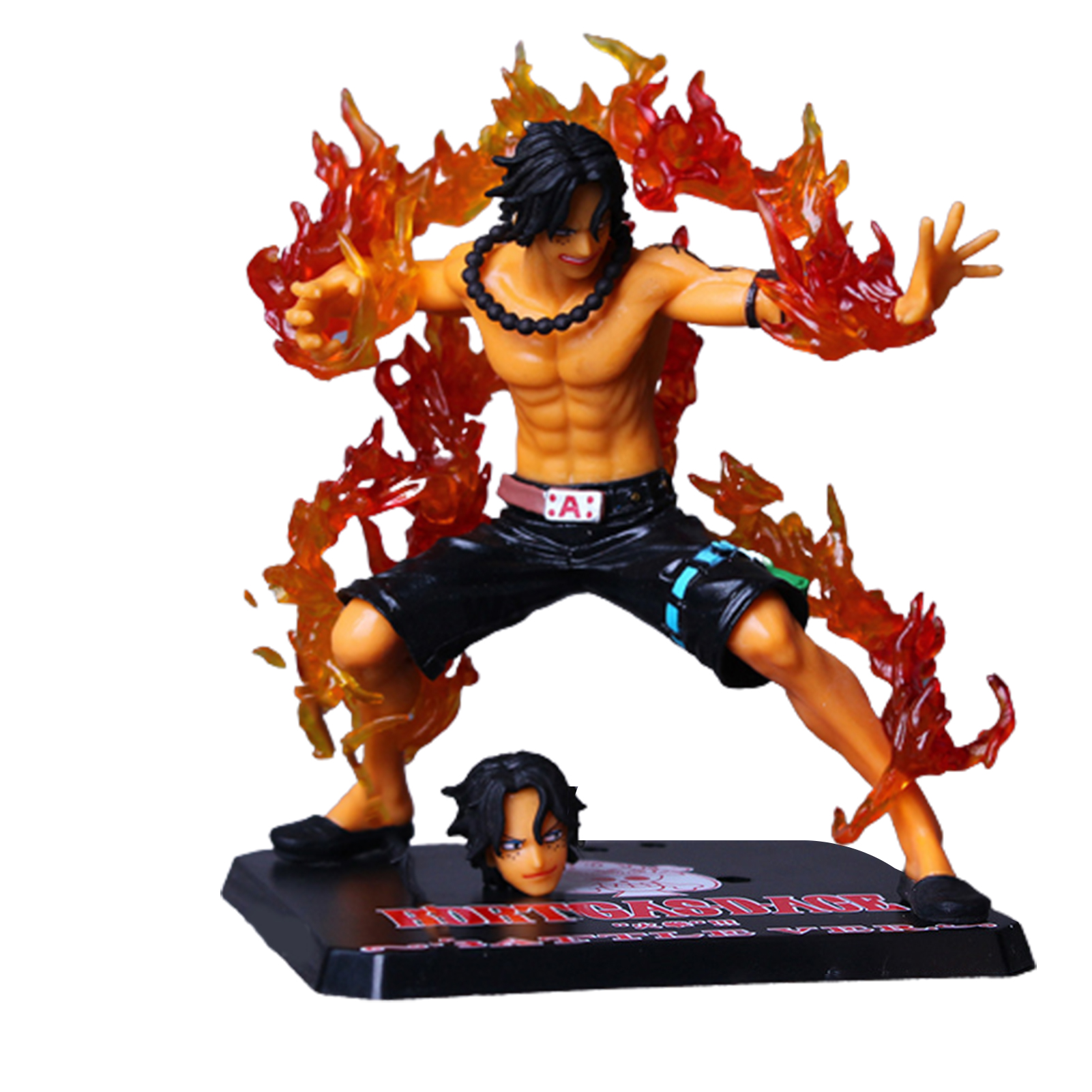 NYT Ace Model Anime One Piece Action Figure Replaceable Head Pvc ...