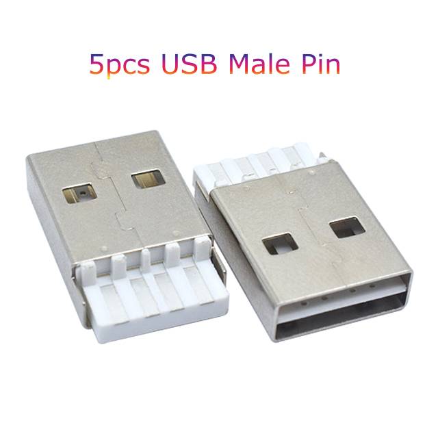 USB Type A USB Male Connector 4Pin Solder Terminal USB Connector | Daraz.pk