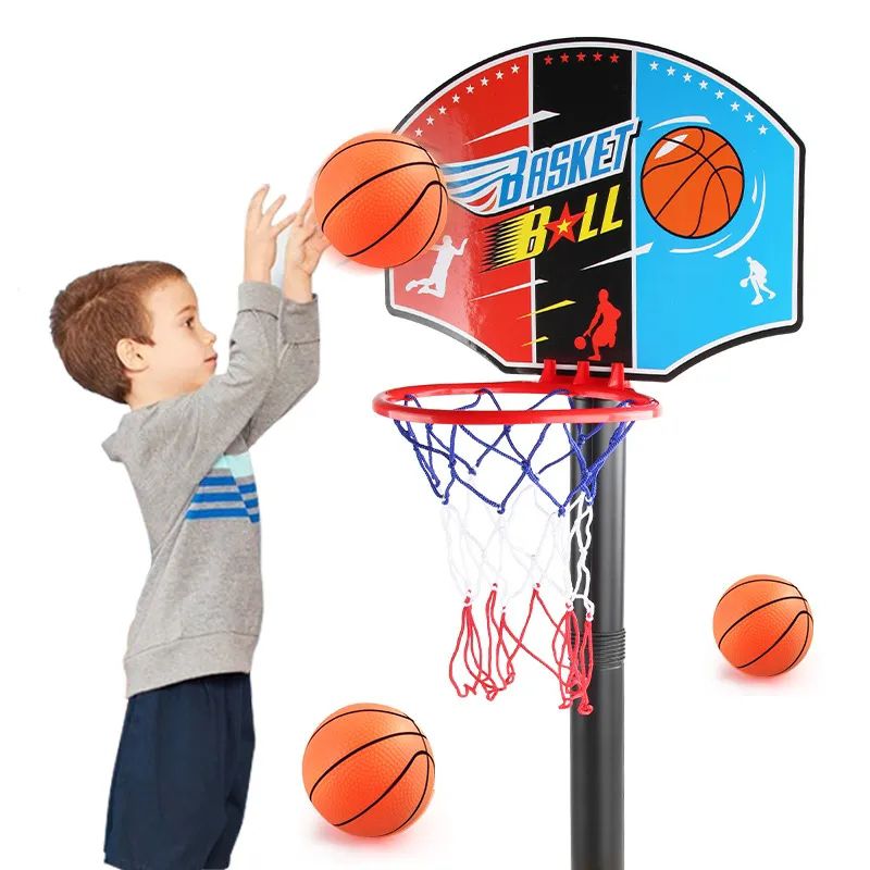 Kids Pretend Play Basket Ball Hook Toy Set For Kids and Toddlers ...