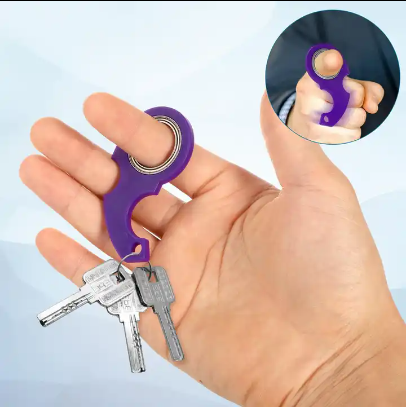 Spinning Stress Reducing Keychain Spinner Anti-Anxiety Stress Reducing ...