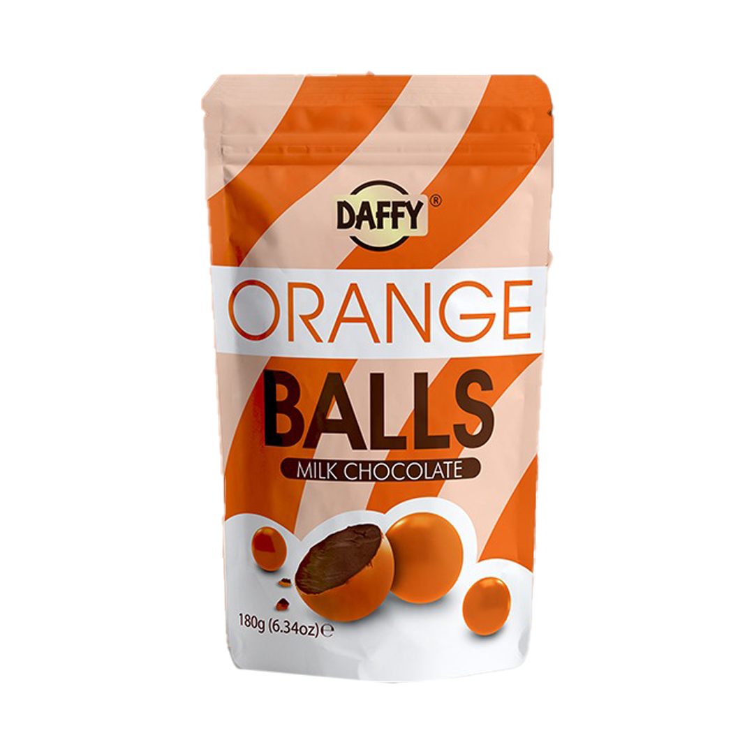 Daffy Orange Balls Milk Chocolate 180gm | Daraz.pk