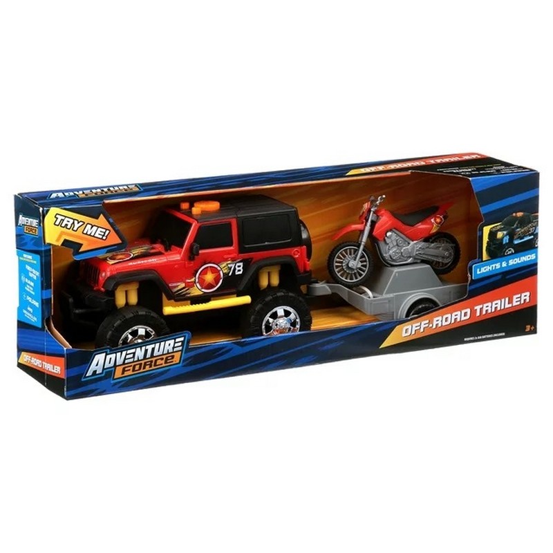 Planet T: ADVENTURE FORCE: OFF-ROAD TRAILER (90980) | Daraz.pk
