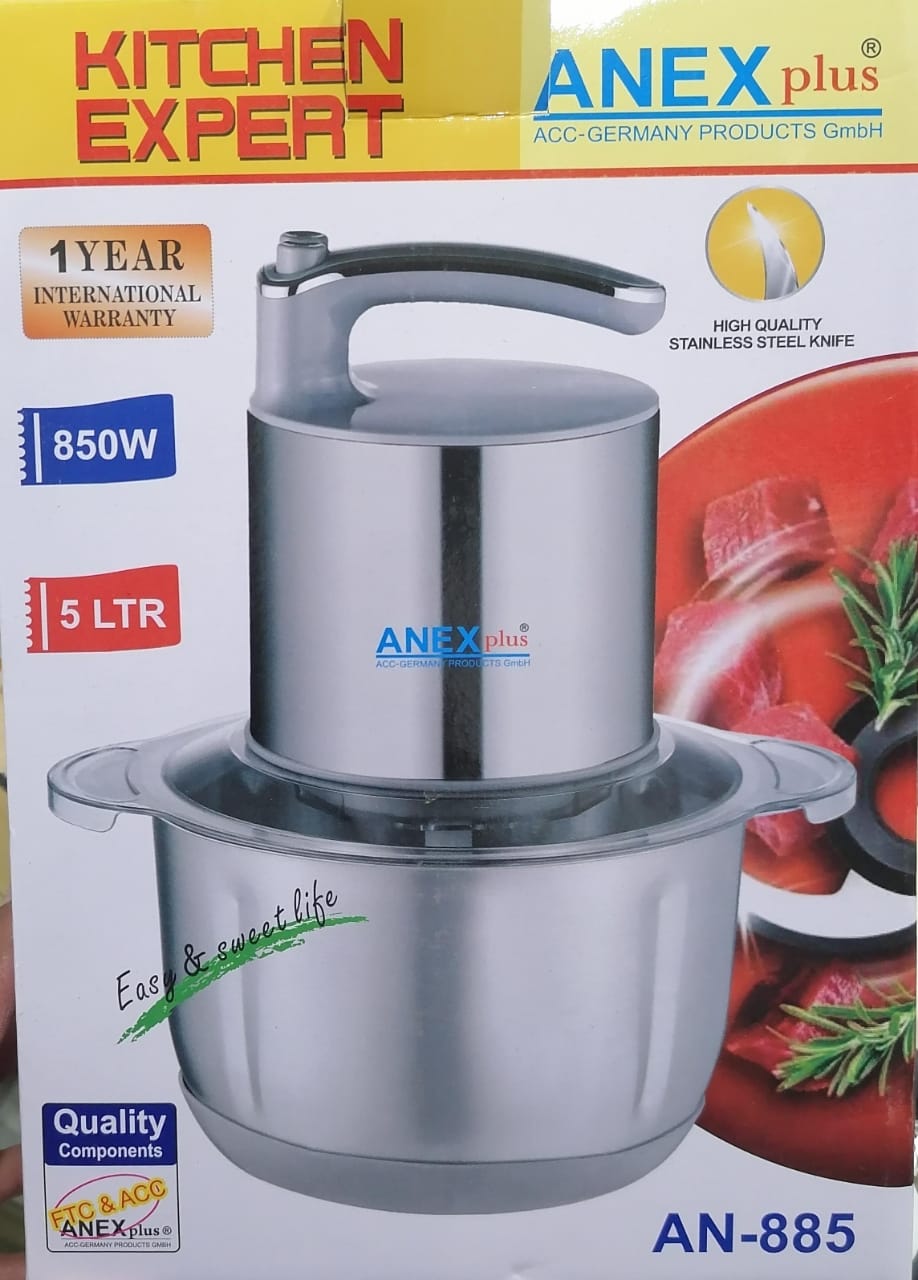 5L, 3L, 2L, Electric Meat Chopper | Electric Meat Grinder Chopper 5L ...