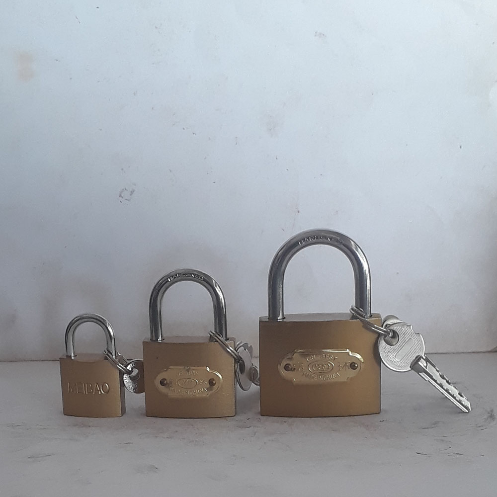 Door Lock, China Lock, Pad Lock, Tri Circle Lock | Daraz.pk