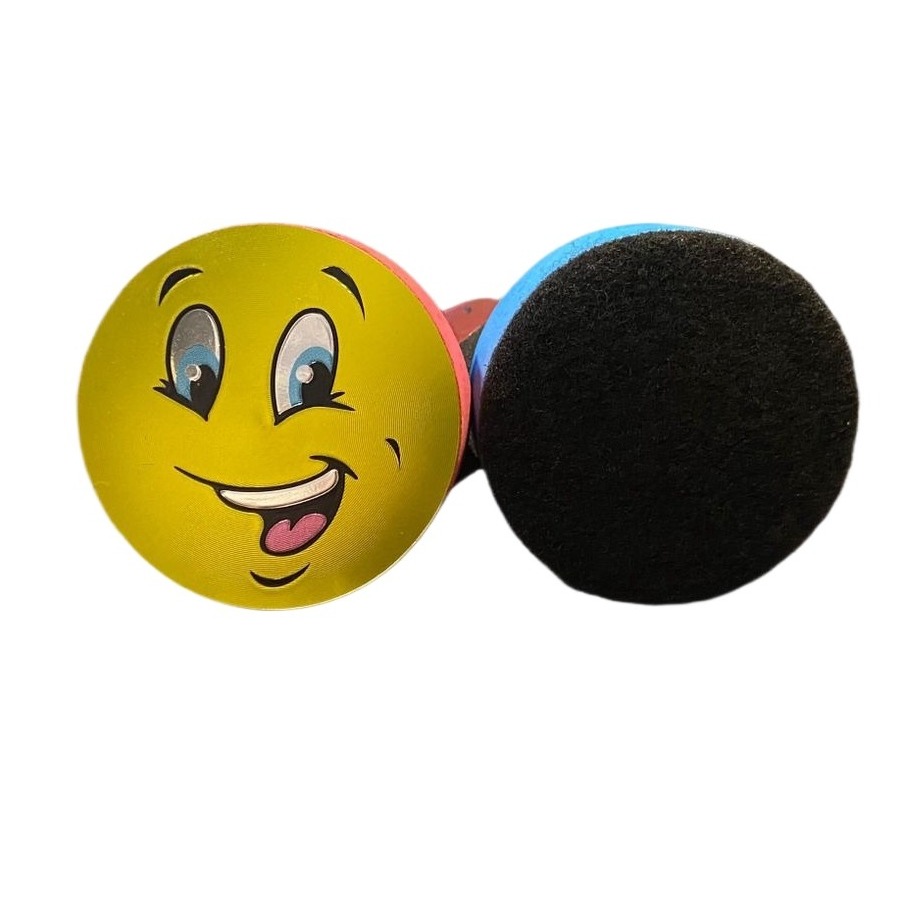 1 Pc White Board Duster For Kids | Cute Smile Face Magnetic White Board ...