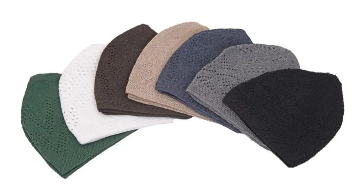 Turkish Namaz Topi Or Prayer Cap Turkish Knitted Open-Work Koofi Topi ...