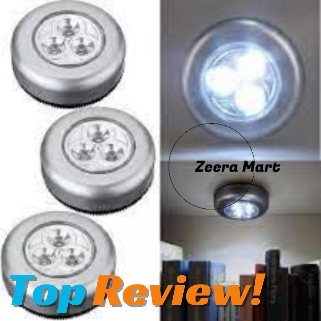 Mini Wireless Led Light | Led Tap Touch Light For Kitchen Cabinet ...