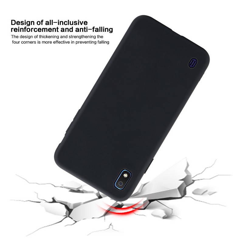 Samsung A10 Black Soft Silicon Back Cover | Daraz.pk