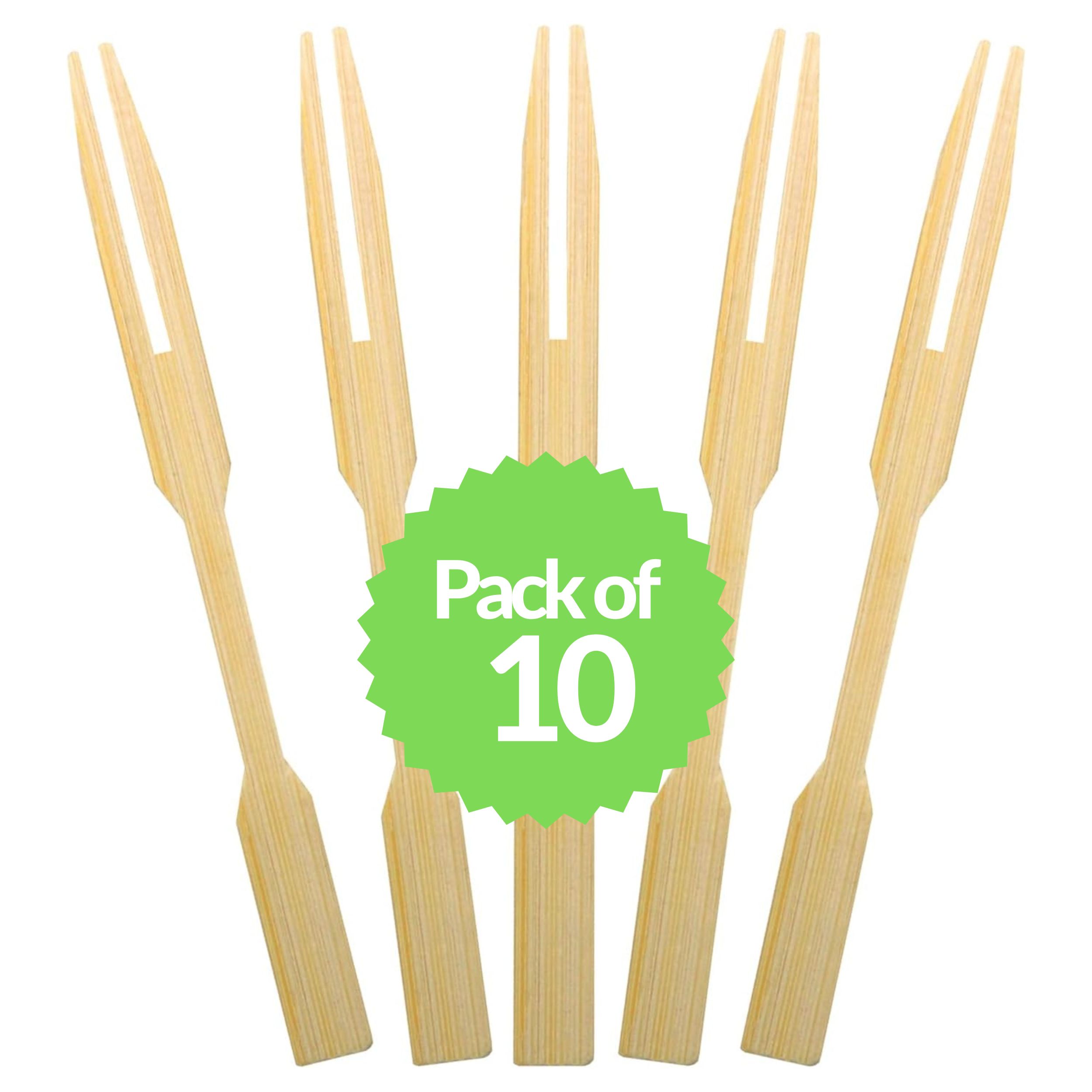 Mini Food Picks, Bamboo Fruit Picks, Mini Cocktail Forks, Party Forks ...