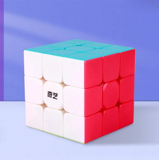 Stickerless 56mm Warrior S Rubiks Cube 3x3 - Magic Speed Cube Puzzle ...