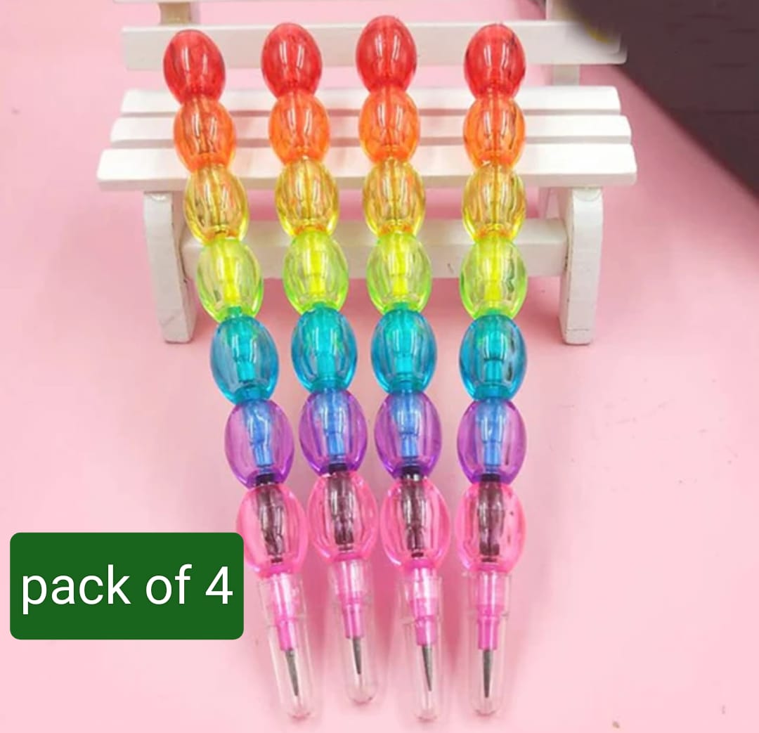 HOT DEALS NO1.Pearls Moti Design Non-Sharpening Stacking Pencil for ...