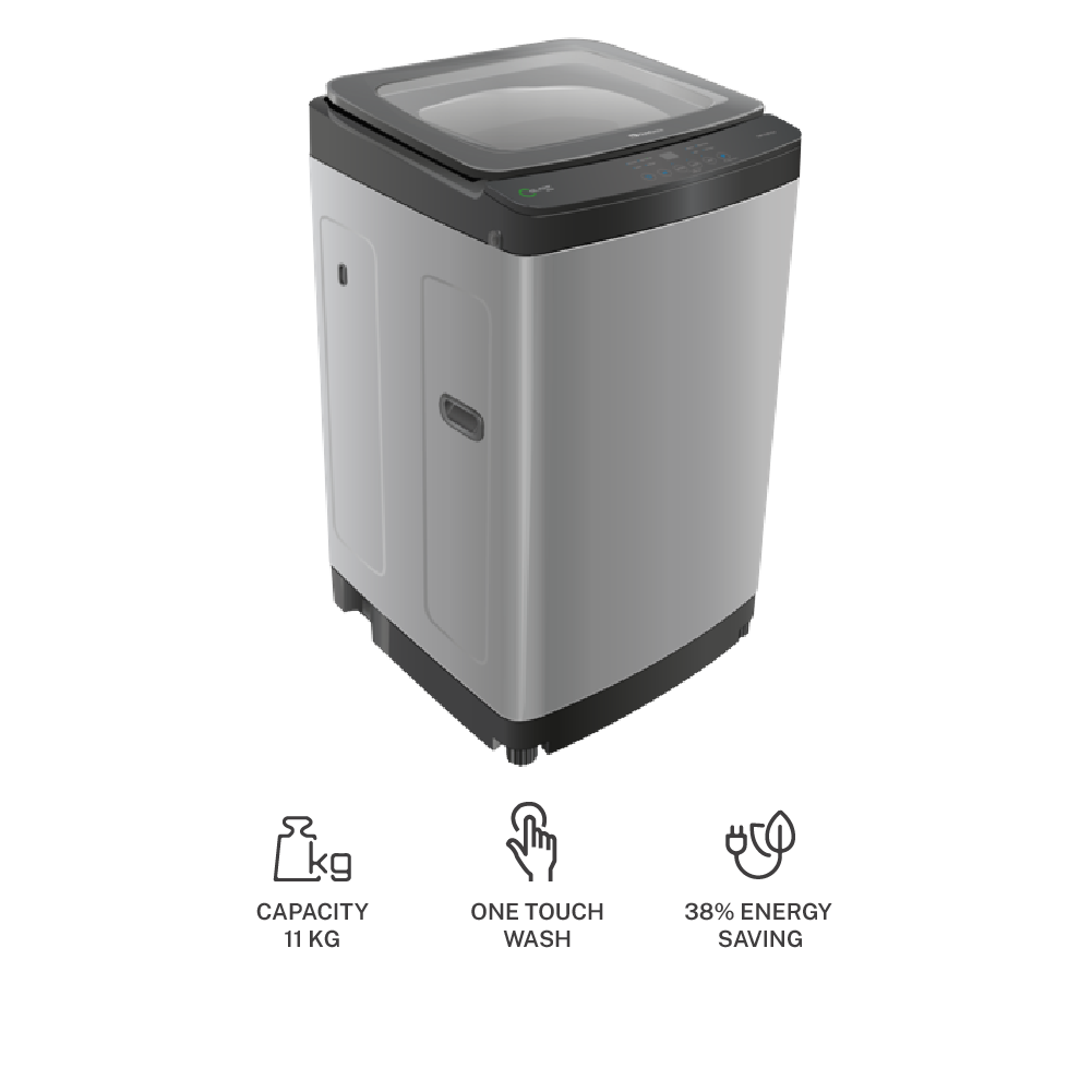 Dawlance Automatic Washing Machine DWT 1167 FLP / Top Load / 11 KG ...