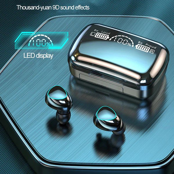 F9 TWS M10 Earbuds Bluetooth 5.1 Earphones 3500mAh Chargng Box Wireless ...