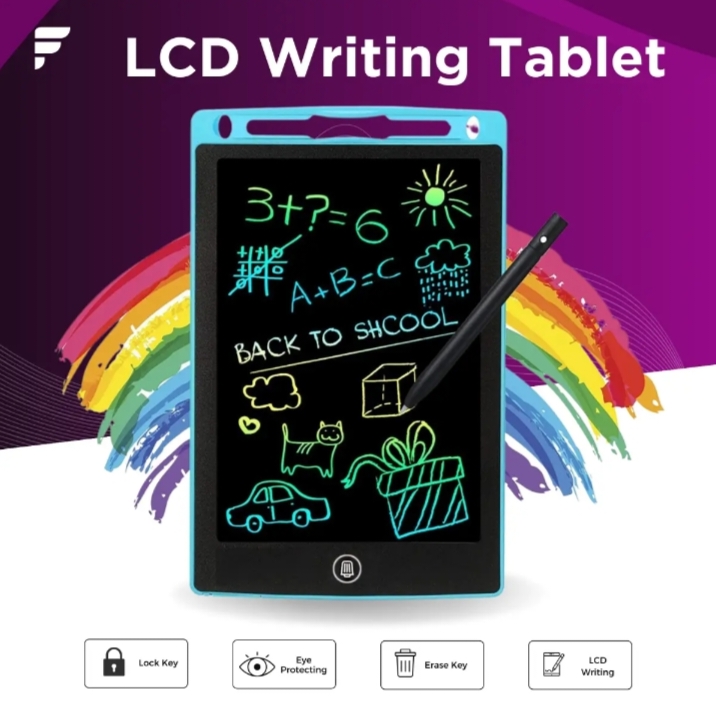 LCD Writing Tablet For Kids Digital Drawing pad & Learning Toy_Erasable ...