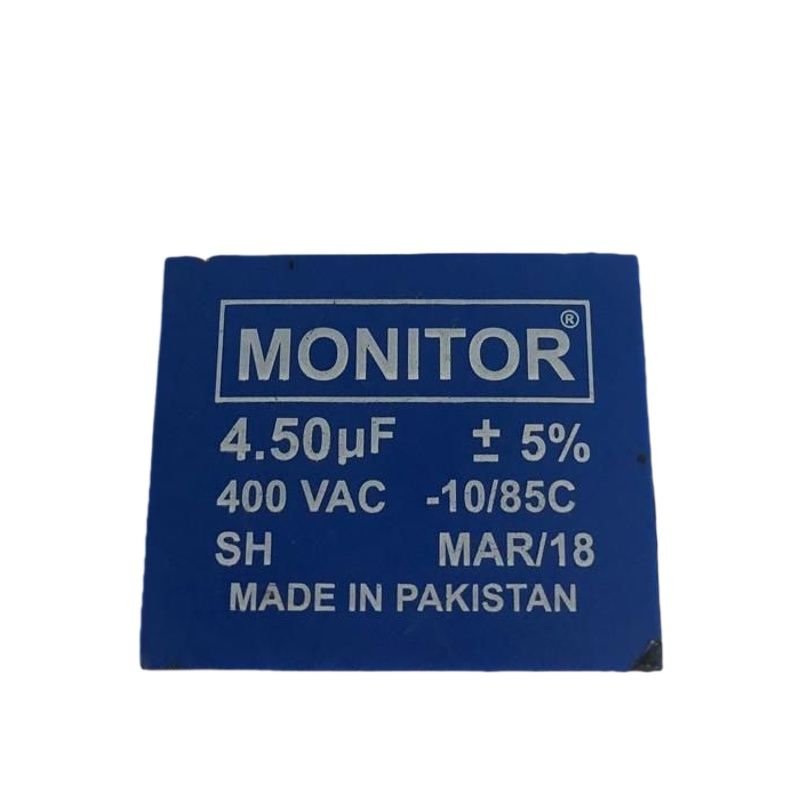Monitor Capacitor 4.5 uF For Ceiling Fans and Motors | Daraz.pk