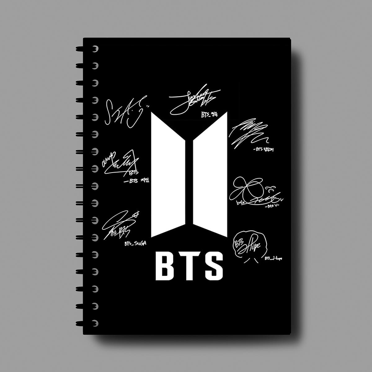 BTS Autograph Spiral Notebook - 7718 | Daraz.pk