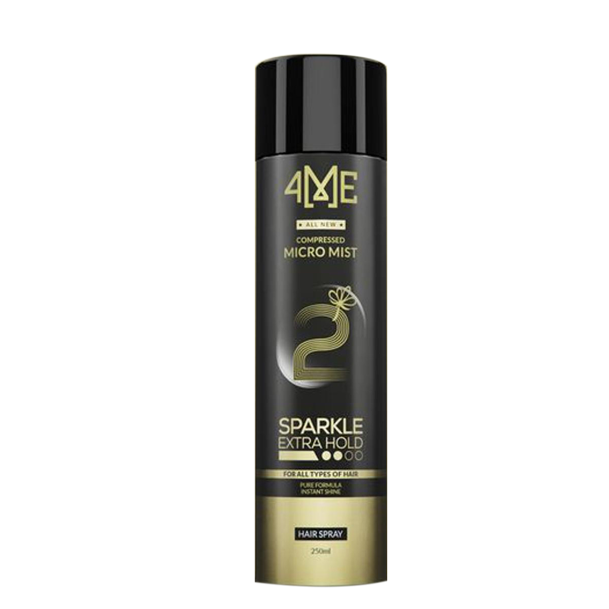4ME Sparkle Extra Gold Hair Spray (400ml) | Daraz.pk