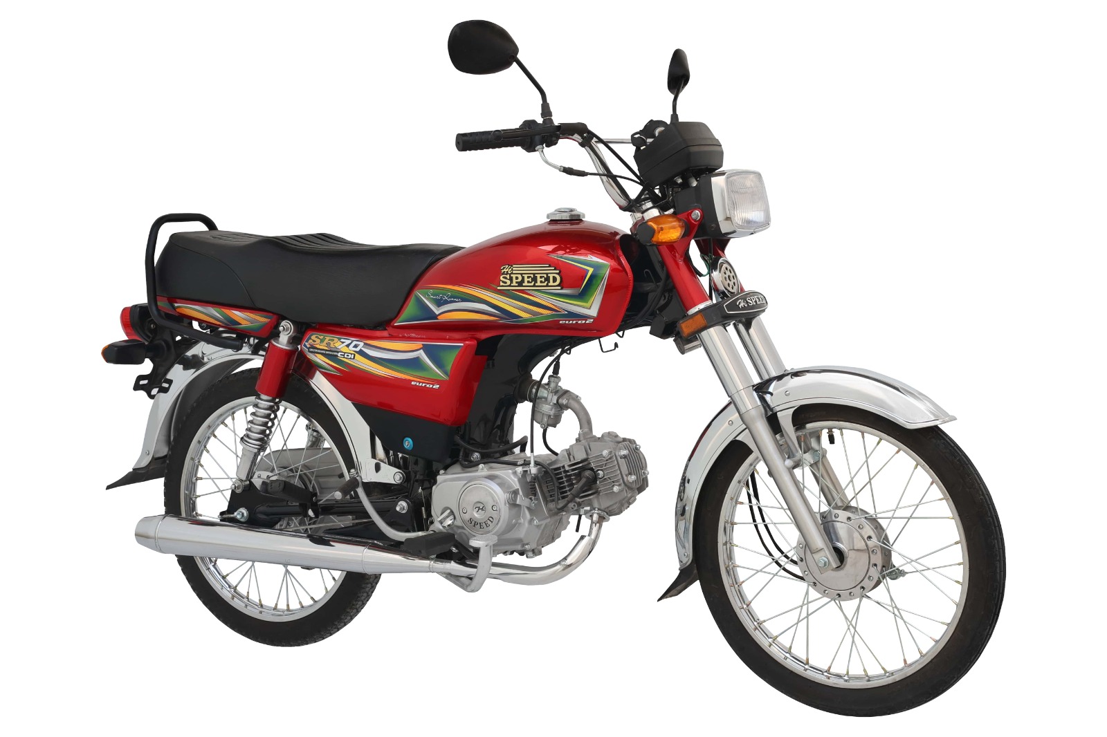 Hi Speed SR 70 CC Motorcycle 2023-24 by RAAZY MOTOR INDUSTRIES | Daraz.pk