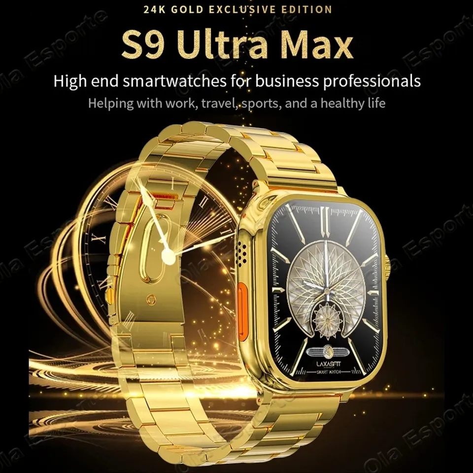 S9 Ultra Max Smart Watch 8 Ultra Men 2.08 Inch NFC GPS Tracker ...