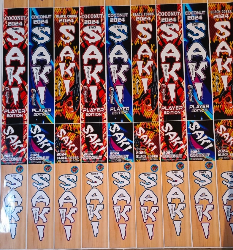 JD, SAKI, GERMAN Full Sticker & Half Sticker Complete 1 Set Front or ...