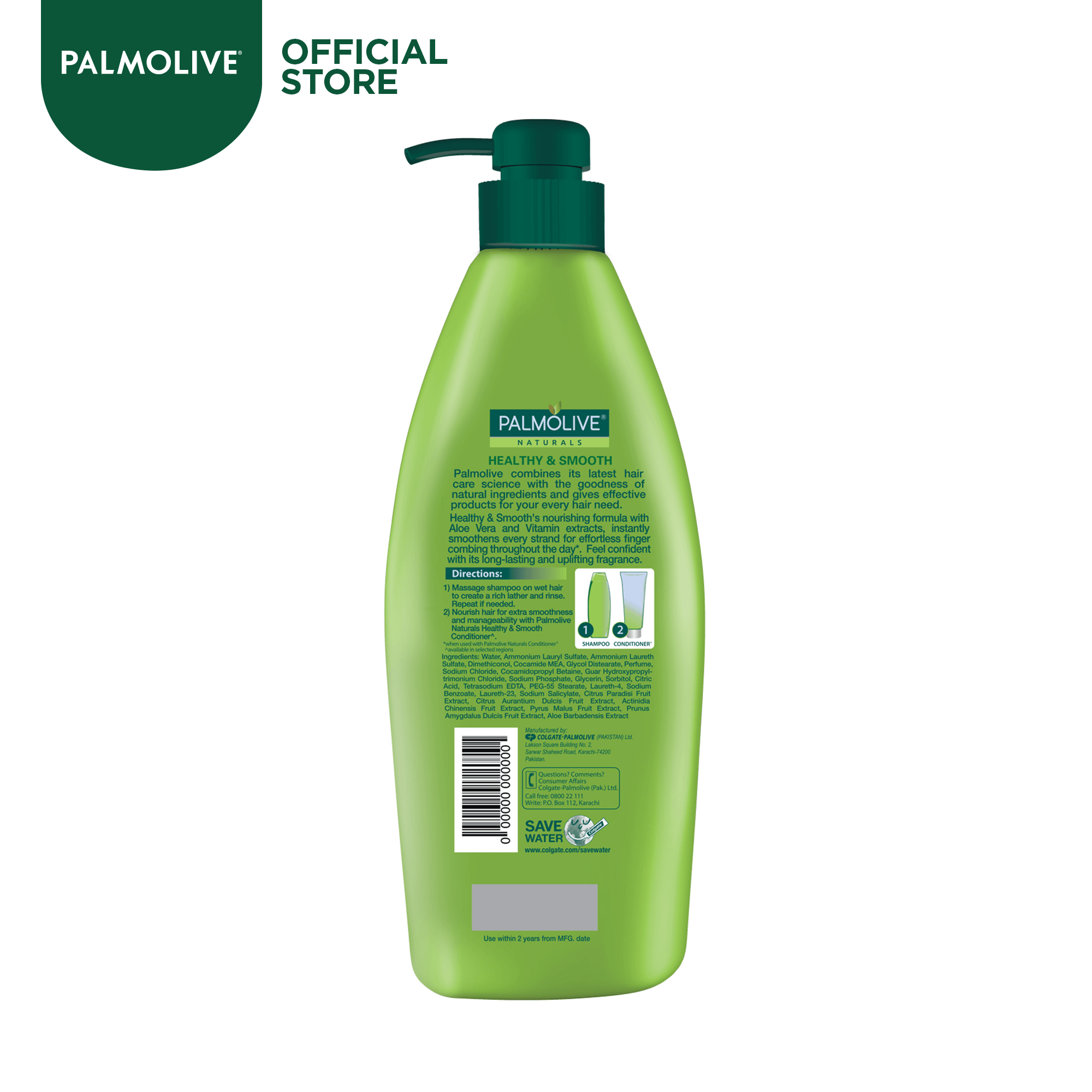 Palmolive Naturals Healthy & Smooth Shampoo 680ml | Daraz.pk
