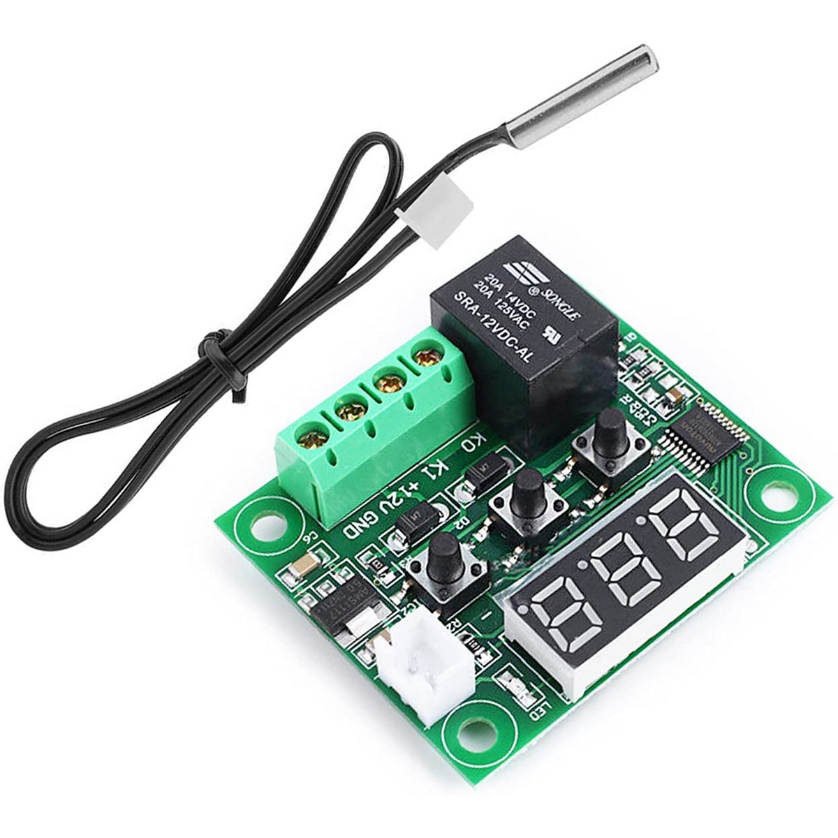 W1209 Digital Led Thermostat Temperature Controller12V DC Digital ...