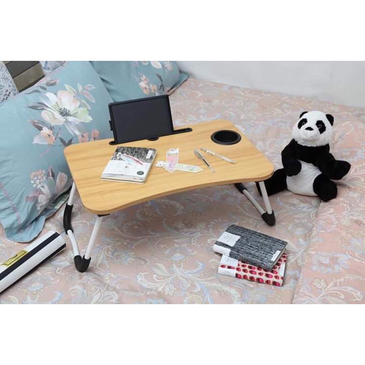 Portable Laptop Table, study table, breakfast table , bed table, wood ...