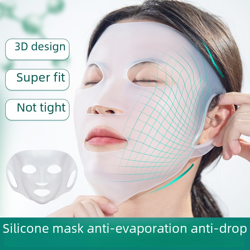 Silicone 3D Mask Cover Hanging Ear Type Anti-Slip and Anti-Fall Fixed ...