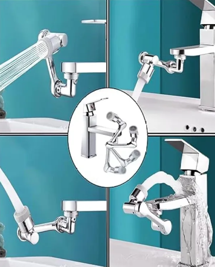 Universal 1040 Degree Swivel Extension Faucet Aerator Rotate Robotic ...