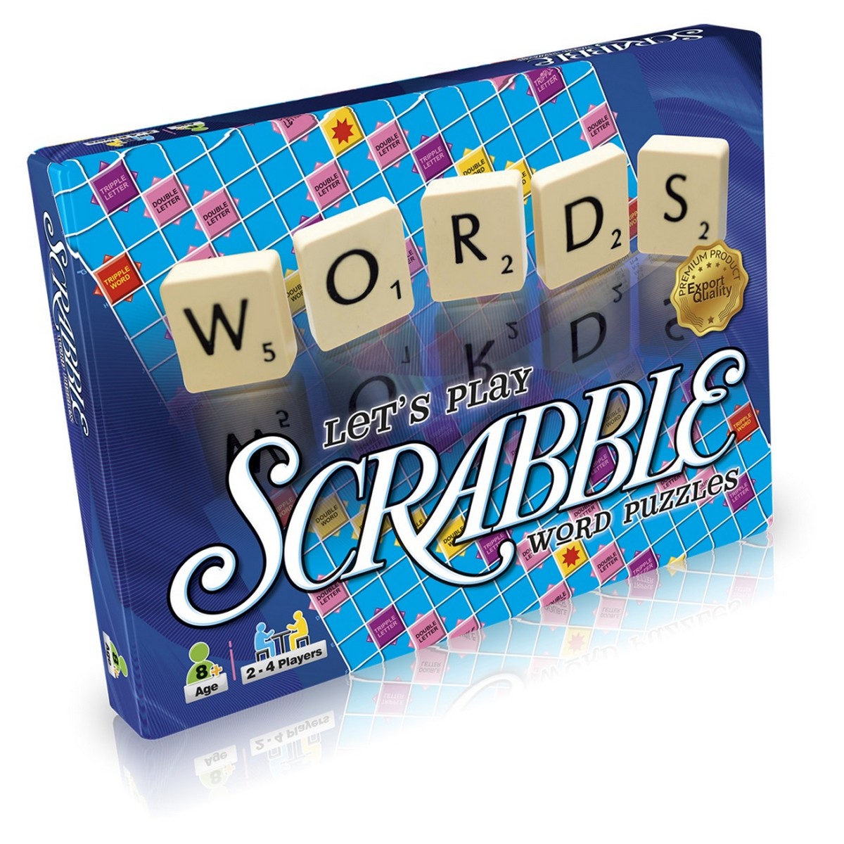 Scrabble Hard Board Game 2 in 1 High Quality Hard Board | Daraz.pk