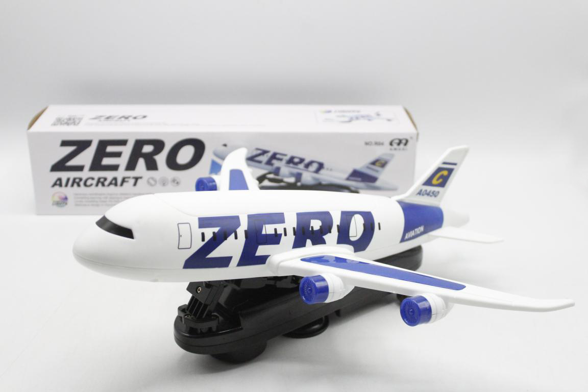 Aeroplane / Aircraft Bump & Go Battery Operated Toy (R04) | Daraz.pk