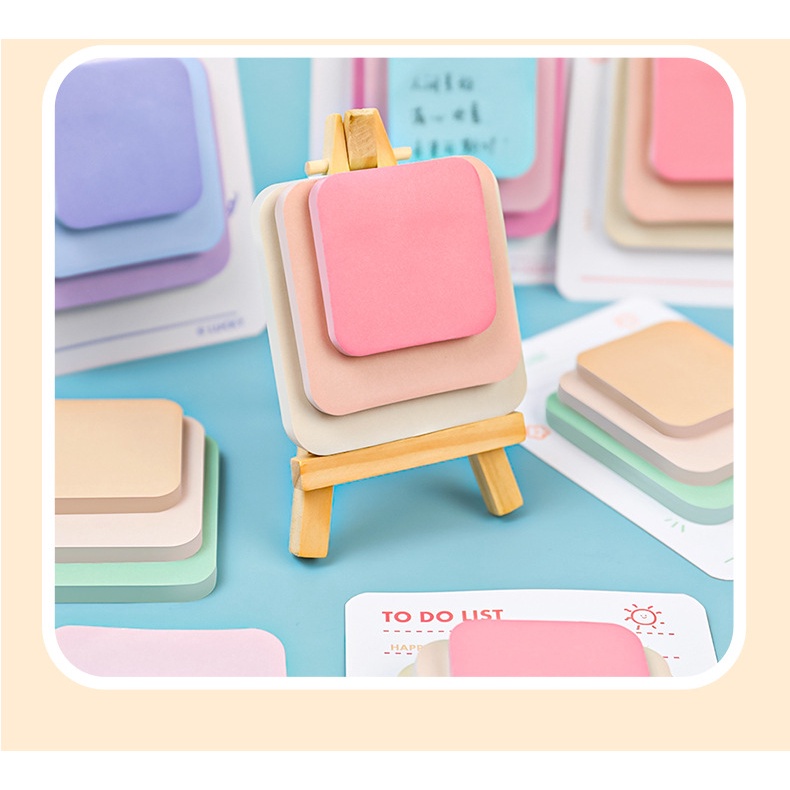 Stacked series of sticky notes ins style student notes message sticky ...
