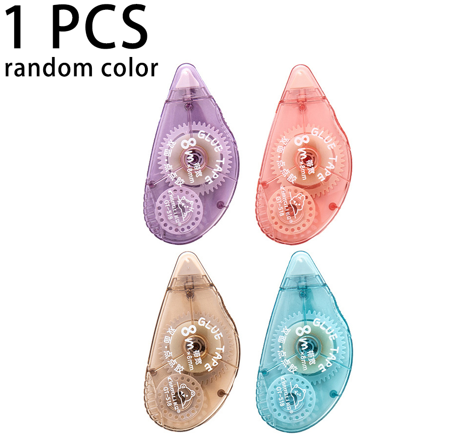 Dots Double Glue Tape Correction Double-Sided Adhesive Transparent ...